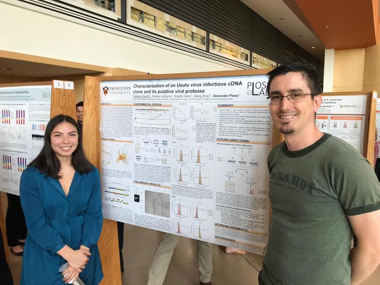 Congratulations to Leslie and Celeste on their SURP poster ...