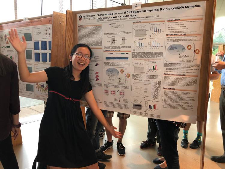 Congratulations to Leslie and Celeste on their SURP poster ...
